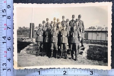 Germany WW2 Reich Labour Service Uniforms Para-Military OOF BW Photo ...