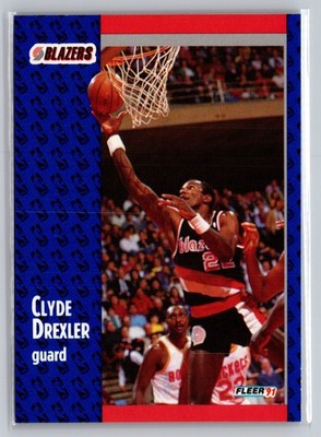 1991-92 Fleer #168 Clyde Drexler | eBay UK