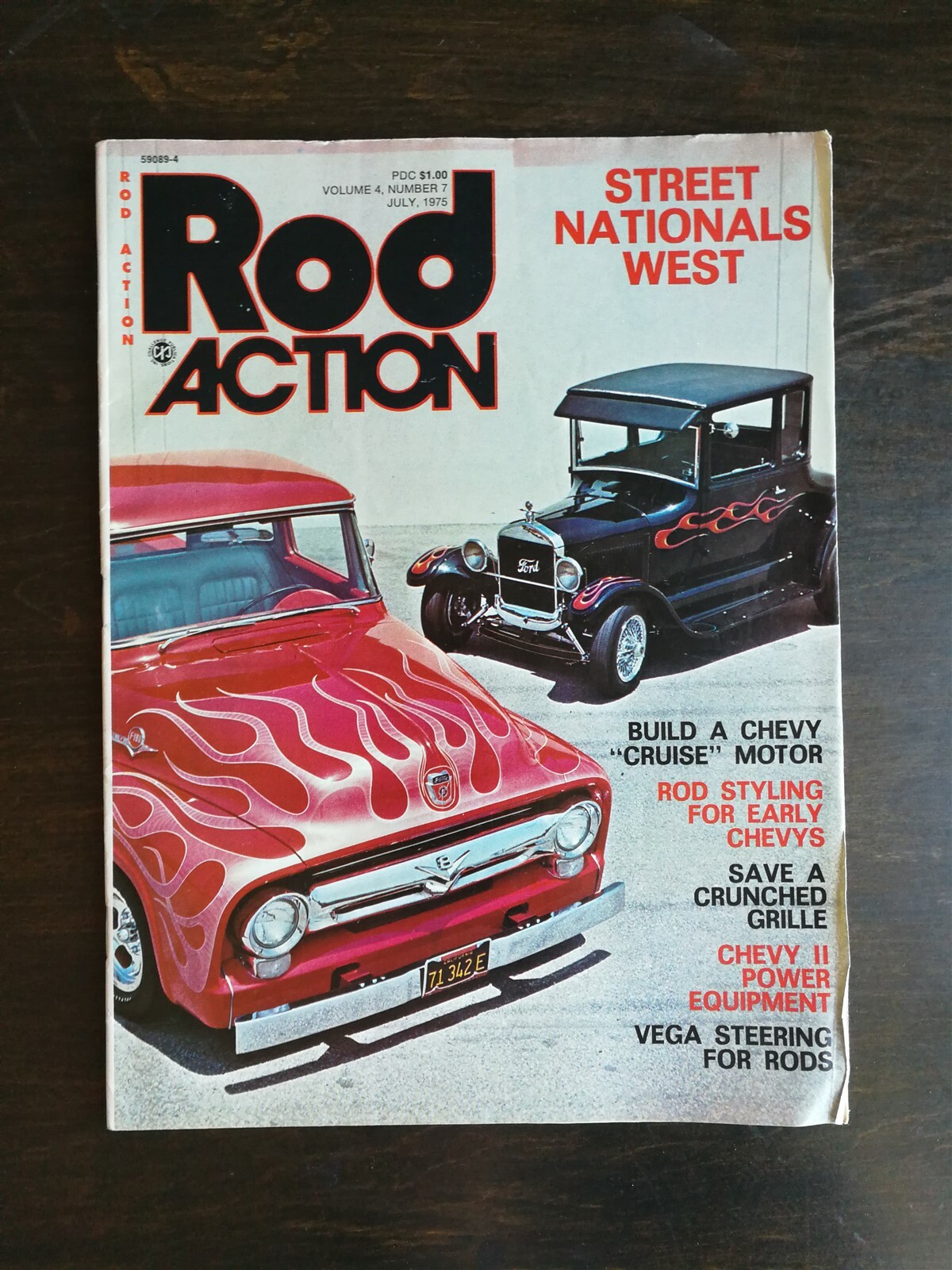 Rod Action Magazine July 1975 - Street Nationals West - 1946 Chevy | eBay