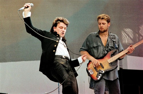 U2 in concert at LIVE AID Wembley Stadium 1985! 40 Rare & Iconic PHOTOS ...