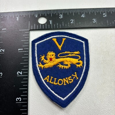 5th CMBG Canadian Mechanized Brigade Group V ALLONS-Y Canada Military Patch 43XV | eBay