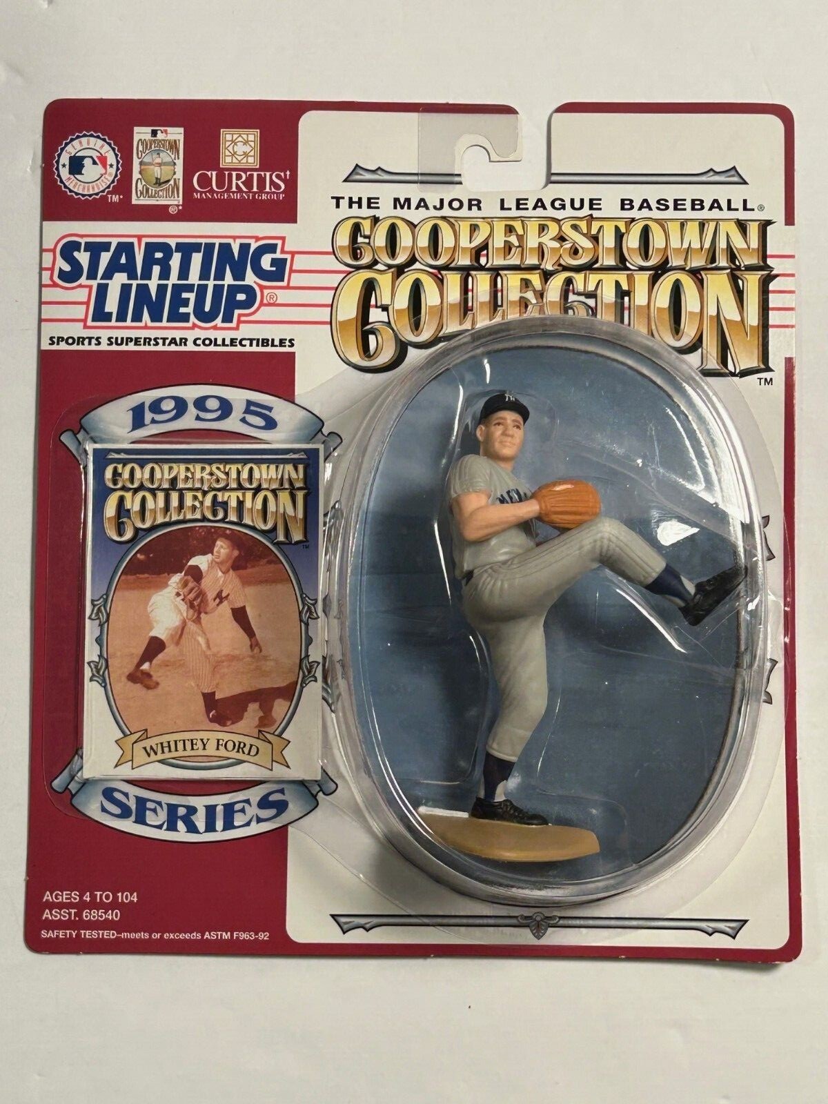 1995 Kenner Cooperstown Collections Starting Lineup Figures NEW ON CARD ...