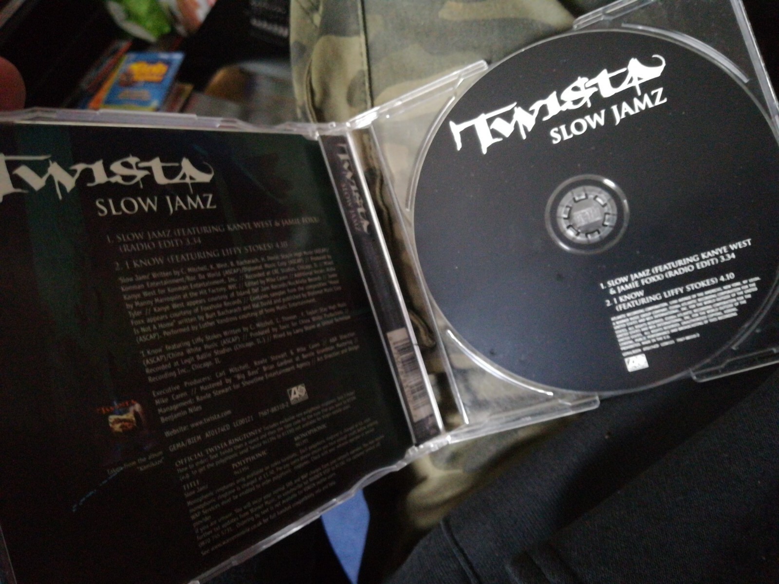 TWISTA SLOW JAMZ (G29) 2 Track CD Single Picture Sleeve ATLANTIC | eBay