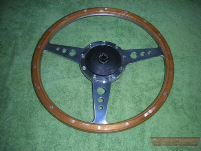WOODRIM 14" STEERING WHEEL & BOSS, Triumph Herald, Spitfire, GT6 ...
