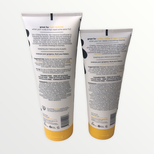 PATTERN Intensive Conditioner For Tight Curlies Hair + Shampoo FULL ...