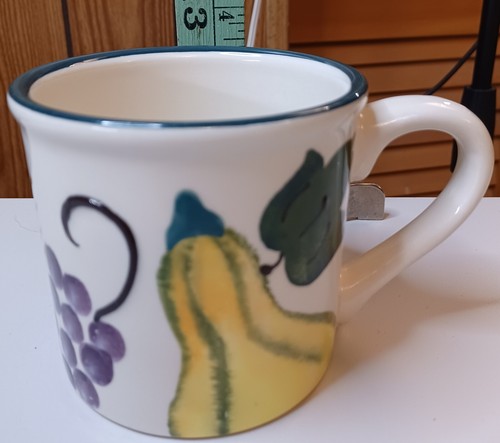 HARTSTONE POTTERY Mug Grapes Pumpkin Gourd Fall #1 | eBay