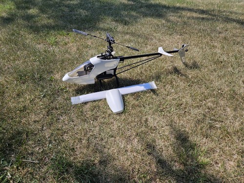 Vintage Century Hawk Pro Nitro Helicopter with OS Max SZ-37 Nitro ...