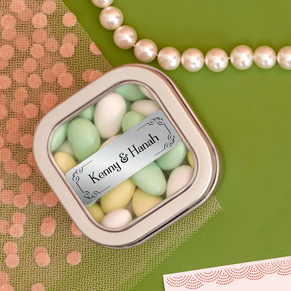 Avery Printable Return Address Labels, 0.75" x 2.25", Silver Foil, 300 ...