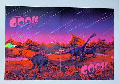 Goose The Band Concert Poster Set (2) Dillon & Red Rocks CO 2022 ...