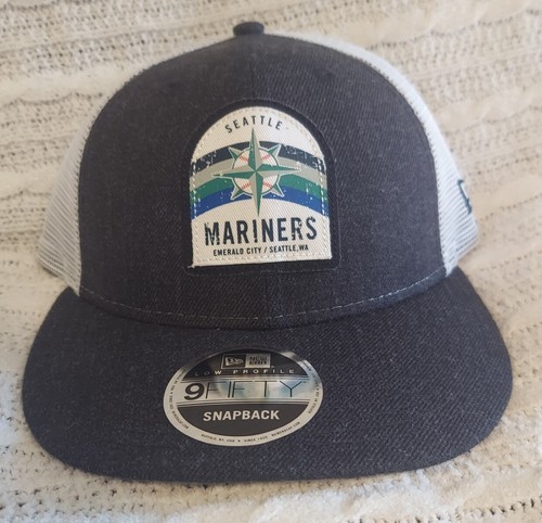 MLB Seattle Mariners New Era 9fifty Low Profile SnapBack Hat Cap ...