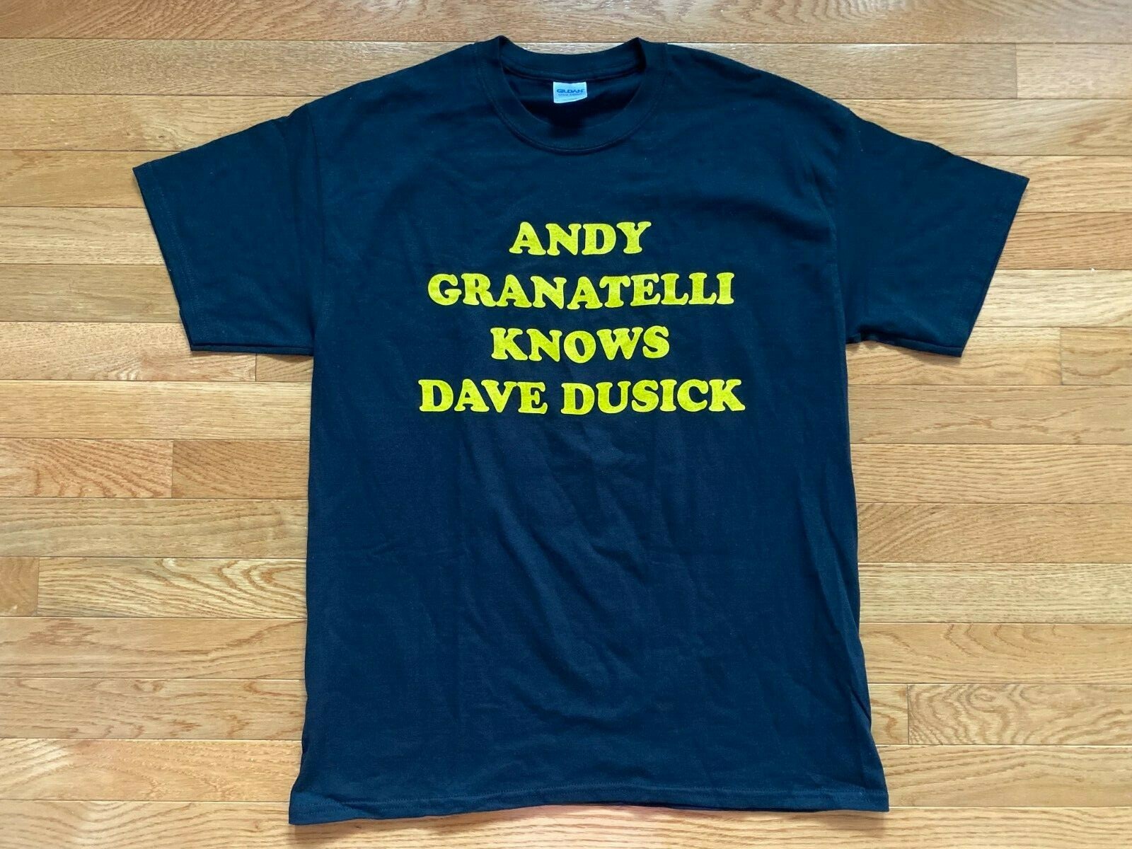 Black Andy Granatelli Knows Dave Dusick IndyCar Racing Shirt Mens Sz L ...