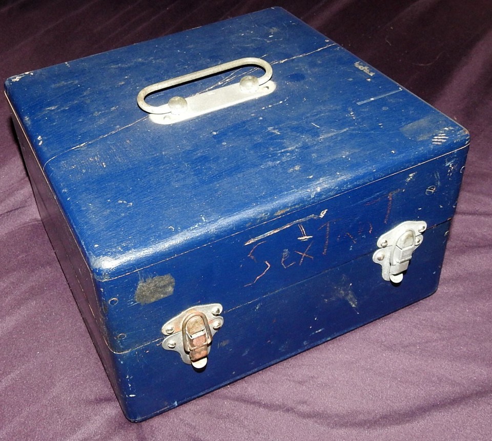 Antique WWII Fairchild A-10 Sextant with Original Wooden Case | eBay