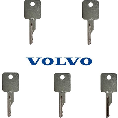 5Pcs Volvo roller and Compactor ignition Keys D250 58917261 | eBay