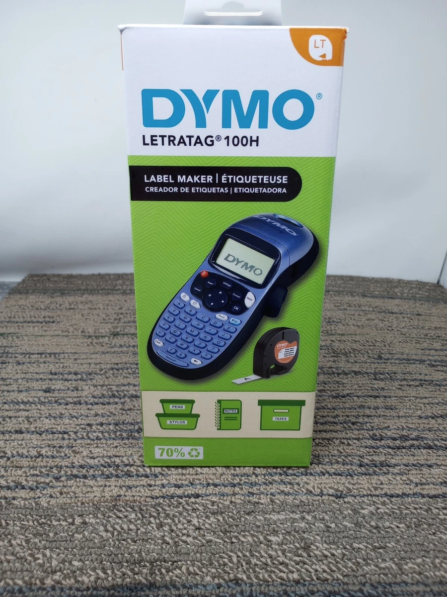 Dymo Label Maker Dymo LetraTag 100H Handheld Label Maker - Black Label ...