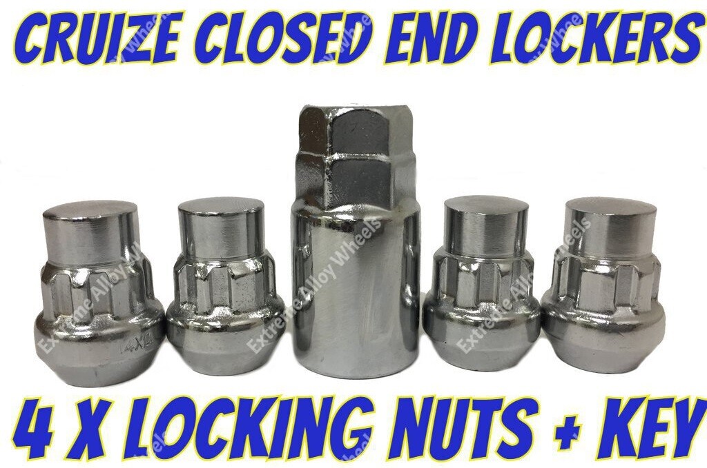 Locking Wheel Nuts For Ford Fiesta MK3 MK4 MK5 MK6 ST Zetec Alloy ...