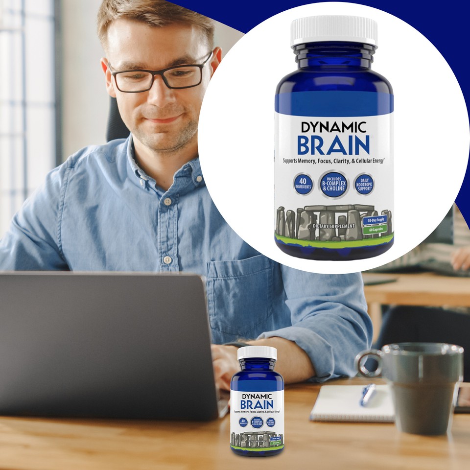 Dynamic Brain Supplement – Focus, Memory & Clarity Support, 60 Capsules ...