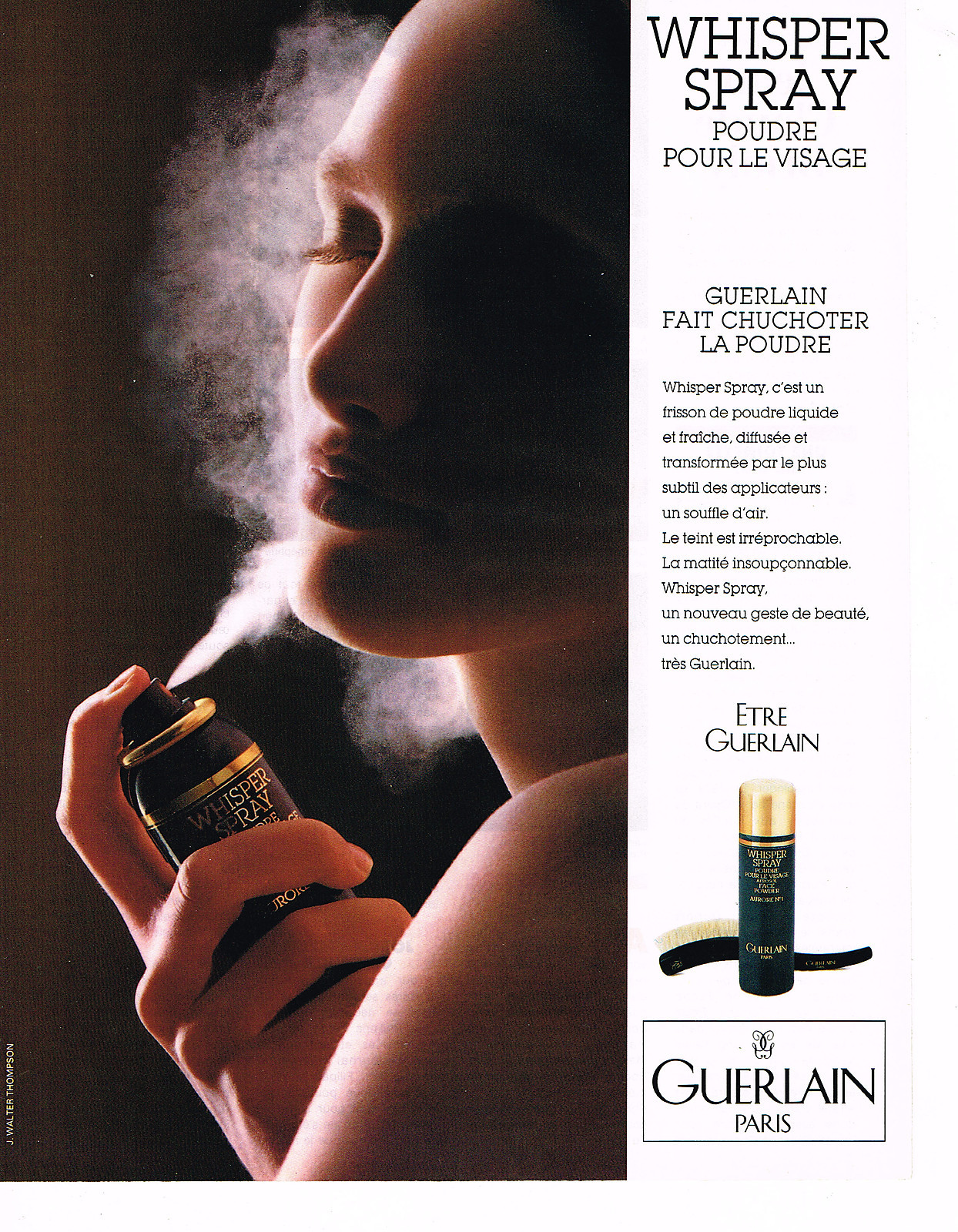 PUBLICITE ADVERTISING 094 1990 GUERLAIN cosmétiques en spray | eBay