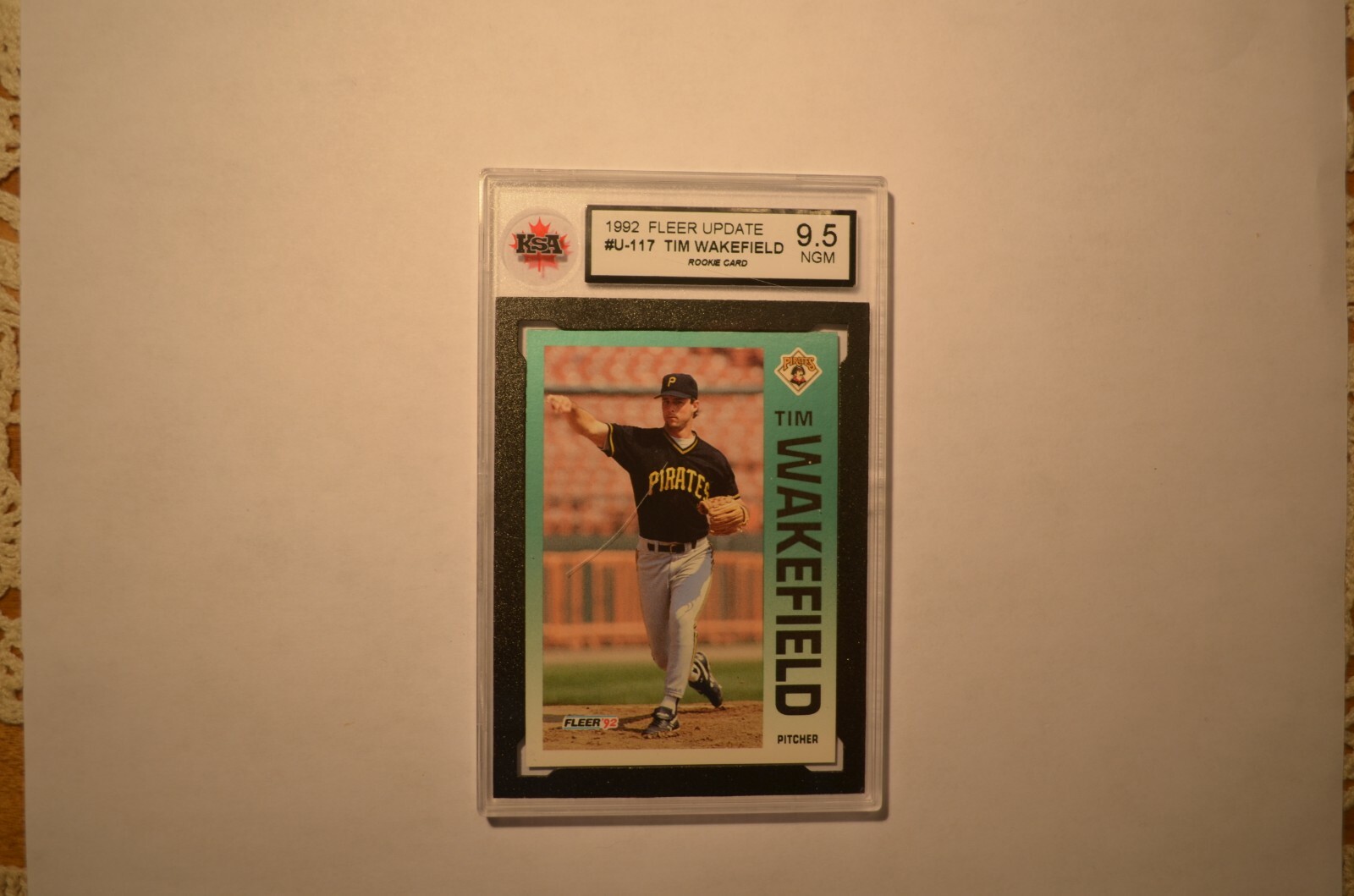 1992 FLEER UPDATE #U-117 TIM WAKEFIELD ROOKIE CARD GRADE 9.5 | eBay