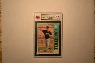 1992 FLEER UPDATE #U-117 TIM WAKEFIELD ROOKIE CARD GRADE 9.5 | eBay
