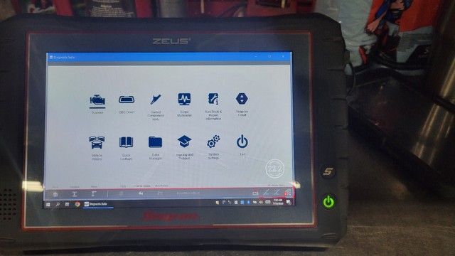 Snap on Zeus Diagnostic Scan Tool M4 Scope Module W/ Accessories for ...