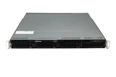Supermicro 6018R-WTR 1U 4B LFF 3.5” Server-2x Xeon E5-2637v4 3.5GHz QC ...
