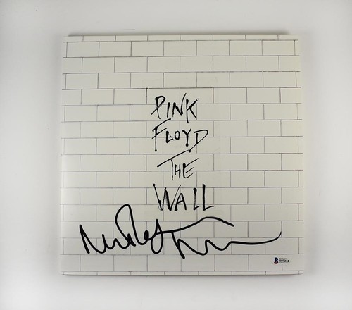 Nick Mason Pink Floyd Signed Autographed Record Album LP Vinyl BAS ...