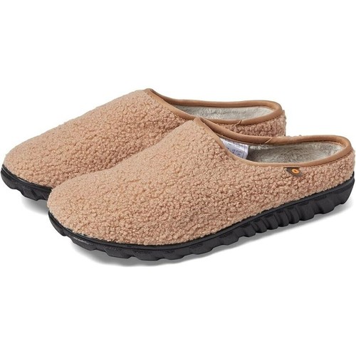 Bogs Snowday II Slipper Teddy Women's 9 Brown Comfort Casual Slip-On ...