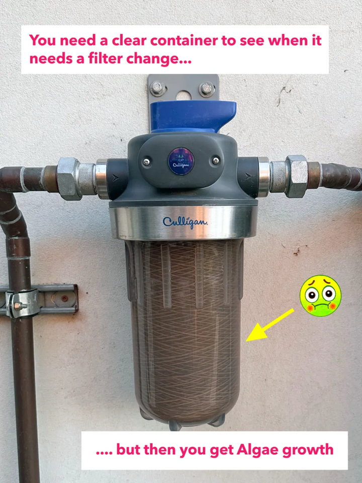 UV And Algae growth prevention Cover for Culligan WH-HD200-C Water ...