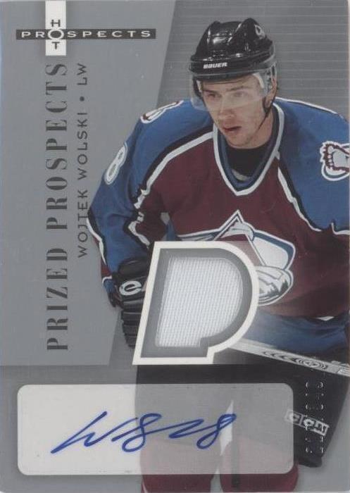 2005-06 Fleer Hot Prospects - Prized Prospects Wojtek Wolski #232 /349 ...