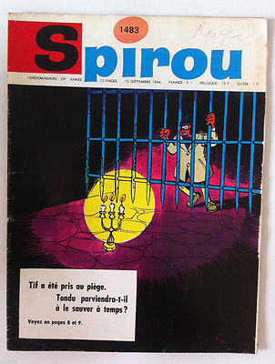 B)SPIROU N°1483 sans le mini récit/ Essai Dodge Monaco 1965 | eBay