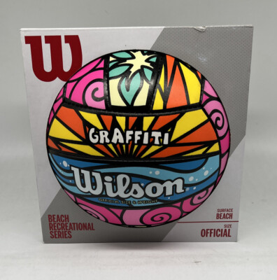 Wilson Graffiti Beach Volleyball Professional Level Official Size ...