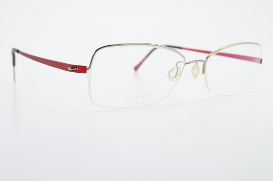 Lindberg Glasses Frame Mod. 3008 52-16 135 Col. U33 Half Rim Titanium ...