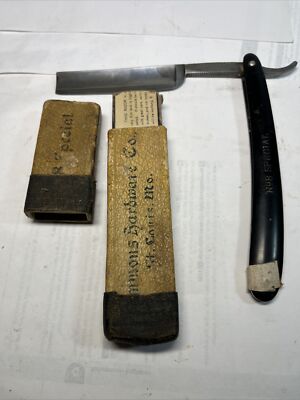 STRAIGHT RAZOR - N0. EIGHT SPECIAL- SIMMONS HARDWARE CO With Case ...