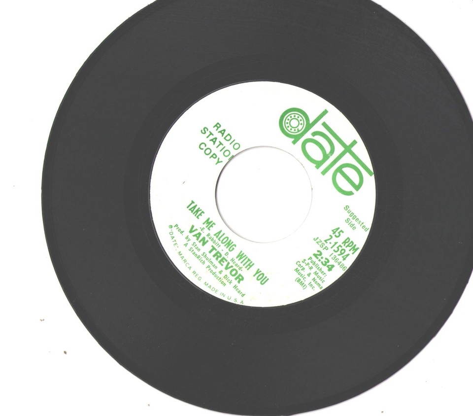 VAN TREVOR--7'-PROMO 45--(GUITAR)---NEAR MINT | eBay