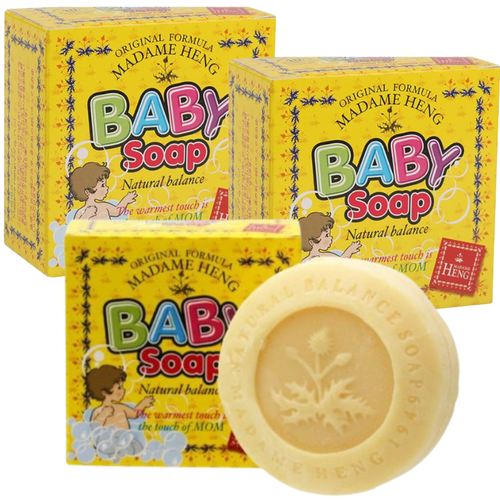 Baby Soap Natural Herbal Preserves Baby's Skin Bright Free from Rashes ...