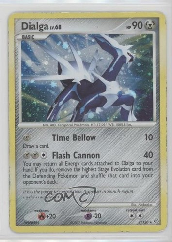 Dialga Holo Pokémon Diamond & Pearl Base Set #1 2007 7ba | eBay