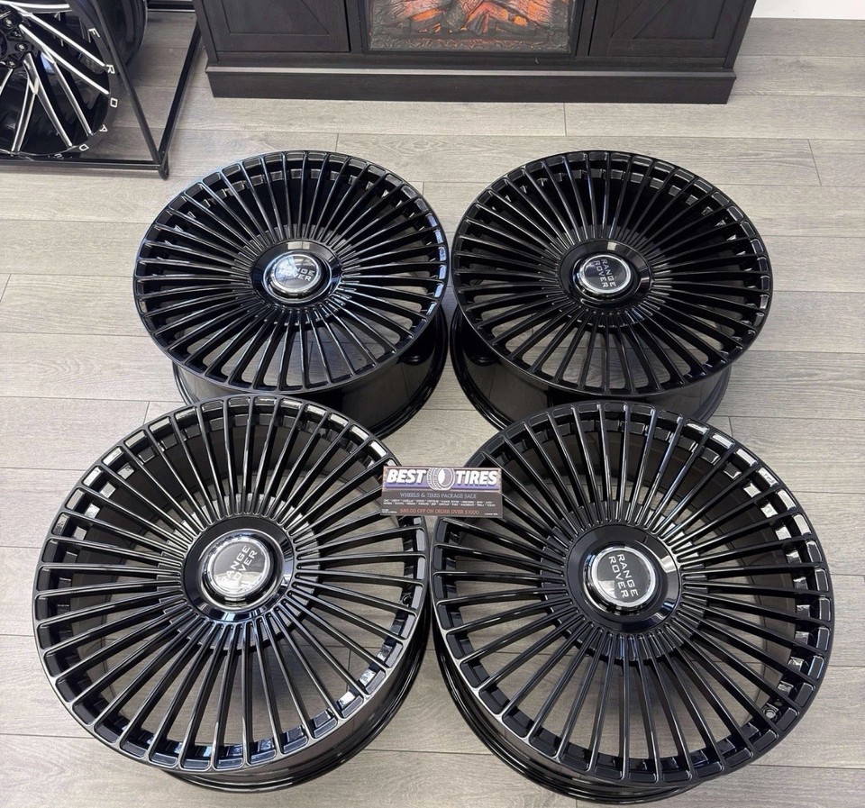 24’ Inch Range Rover Wheels Rims 24x10 5x120 +25 offset NEW set (4) | eBay