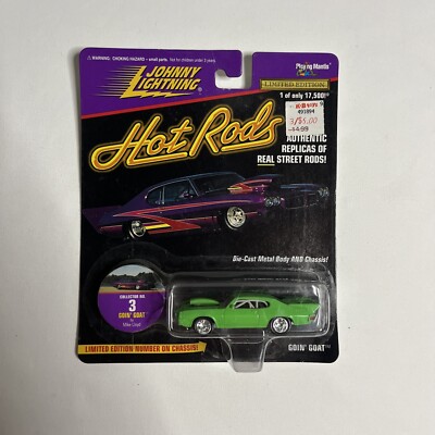 JL Johnny Lightning Hot Rods 1/64 GOIN' GOAT Pro Street Pontiac GTO ...