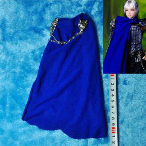 Q6-9 1:6 Custom Blue Rogue Cloak Mantle Soldier Clothes For 12" PH ...