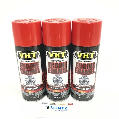 VHT SP123-3 PACK CHEVROLET ORANGE Engine Enamel Drive Train Paint - 11 ...