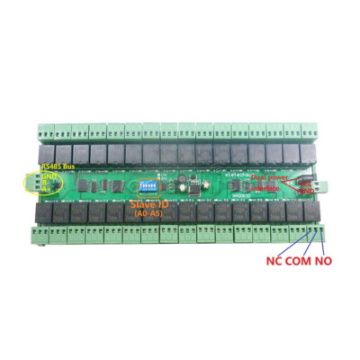 Contacteurs,relais et démarreurs DC 5V/12V/24V 2ch RS485 Relay Modbus ...