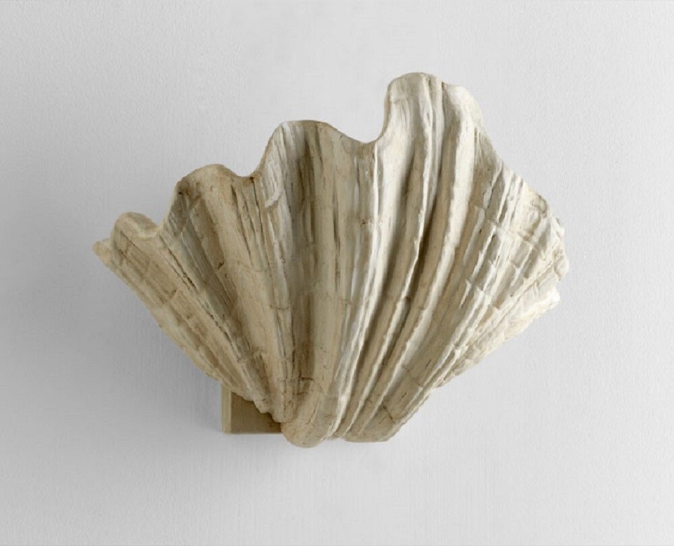 Sea Shell Wall Light Sconces Coastal Nautical Beach Modern ~ Set Of 2 ...