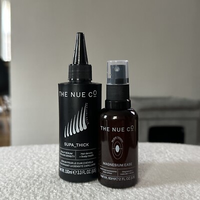 The Nue Co Magnesium Ease 2floz Massaging Spray & Supa_Thick Scalp ...