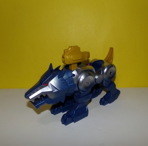 Power Rangers WOLF ZORD Silver Ranger 8” Vehicle Hasbro Playskool ...