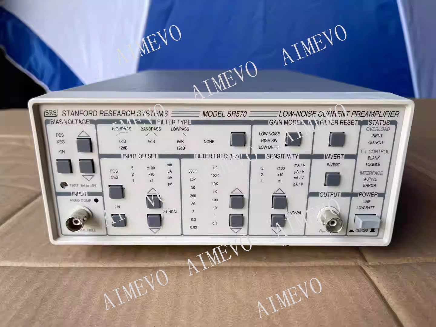 STANFORD RESEARCH SYSTEMS SR570 Low Noise Current Preamplifier | eBay
