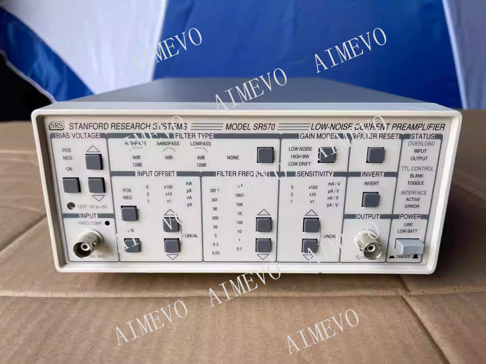STANFORD RESEARCH SYSTEMS SR570 Low Noise Current Preamplifier | eBay