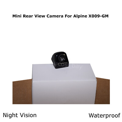 Mini Rear View Camera For Alpine X009GM X009-GM Waterproof Night Vision ...
