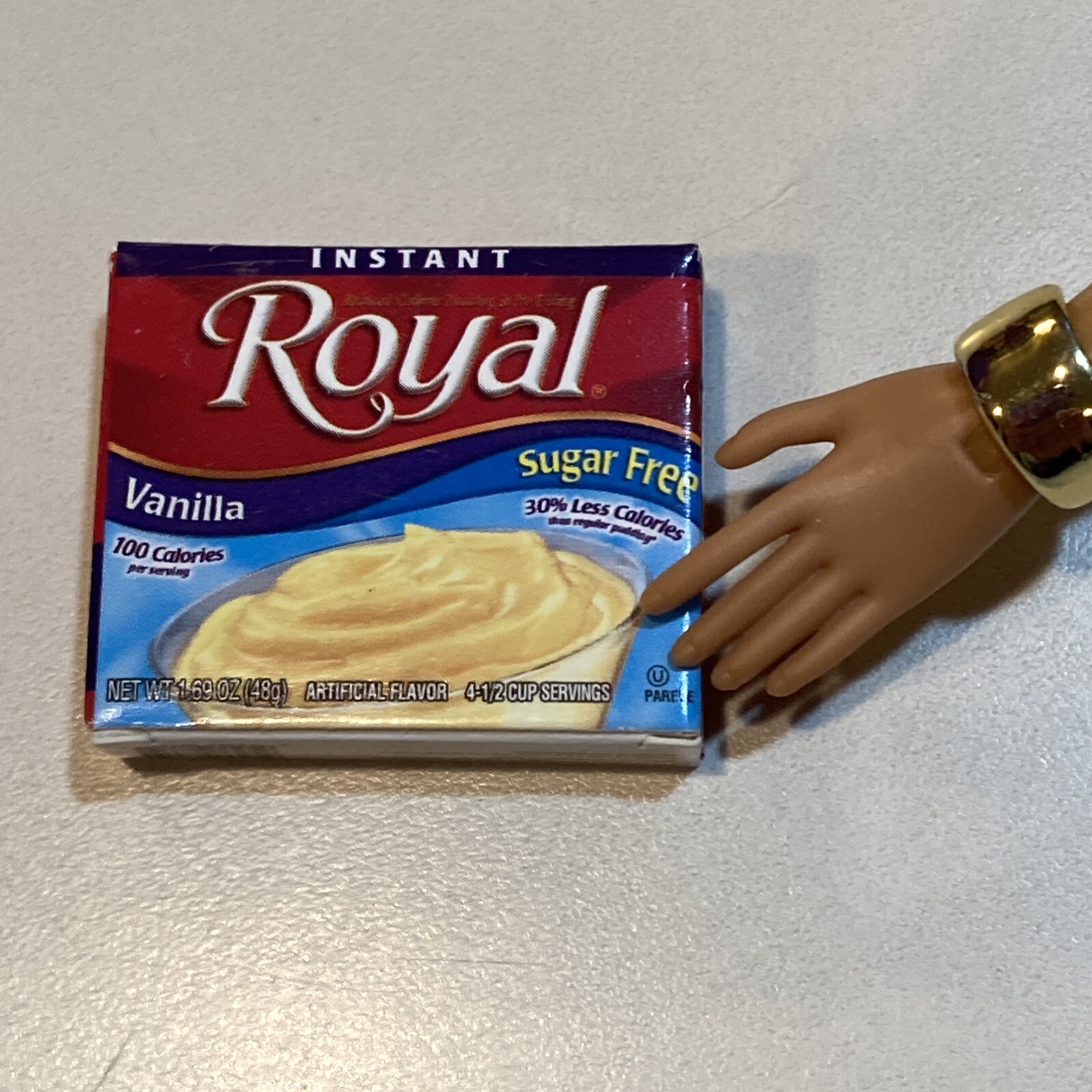 Food Accessory : Instant Pudding 1/6 Scale For Dollhouse Scenes/Barbie ...