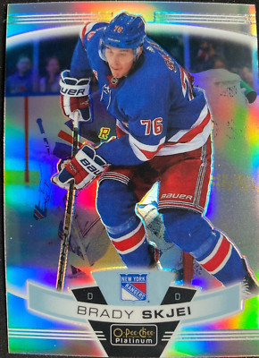 2019-20 O-Pee-Chee Platinum Rainbow #54 Brady Skjei New York Rangers | eBay