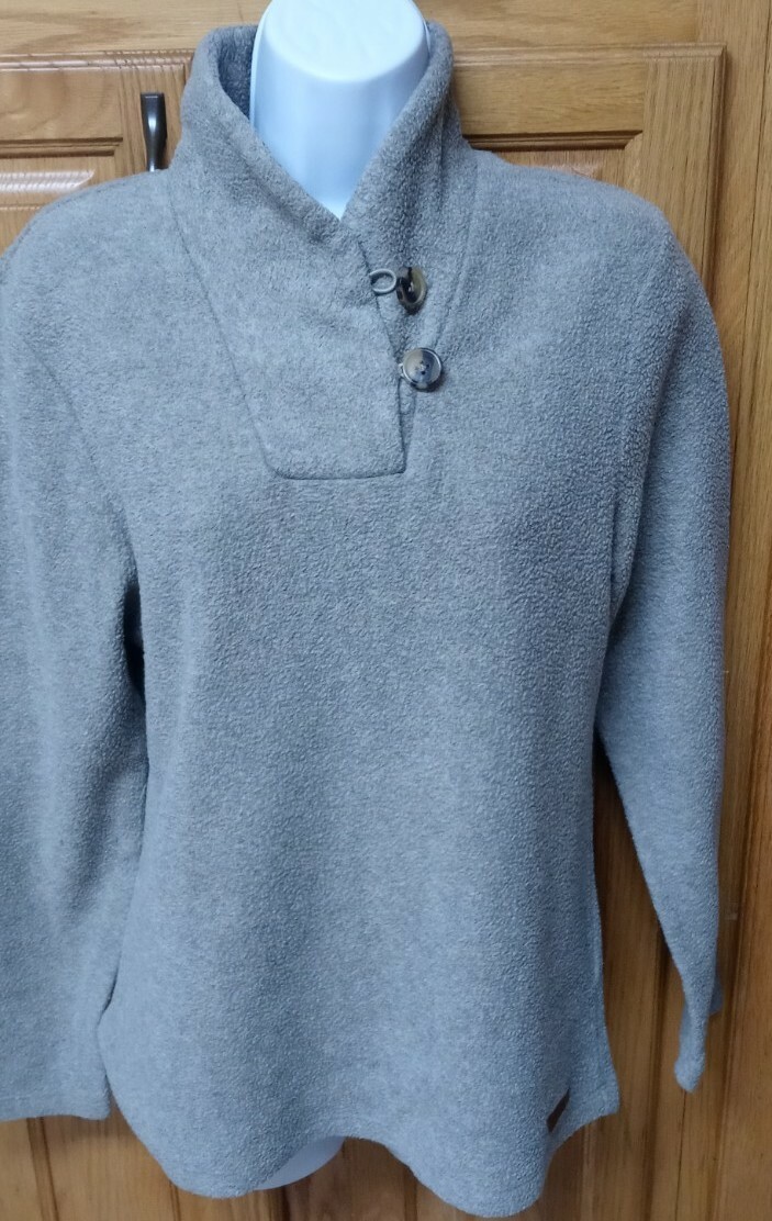 Merrell Women's Button Neck Medium Pullover Sweater - Tan | eBay